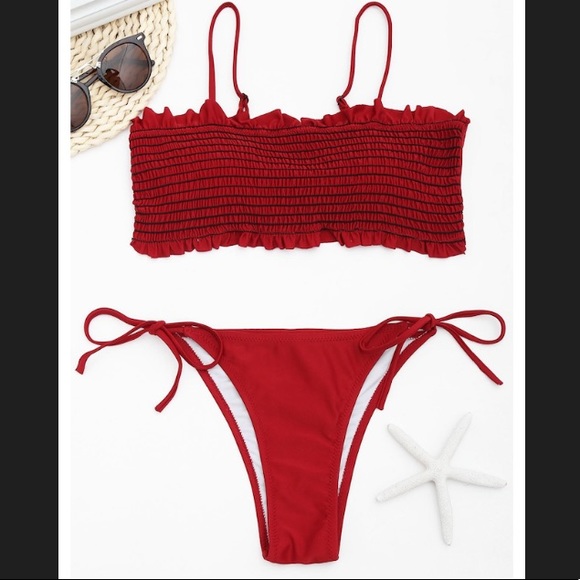 Swim | Red Bikini Set | Poshmark